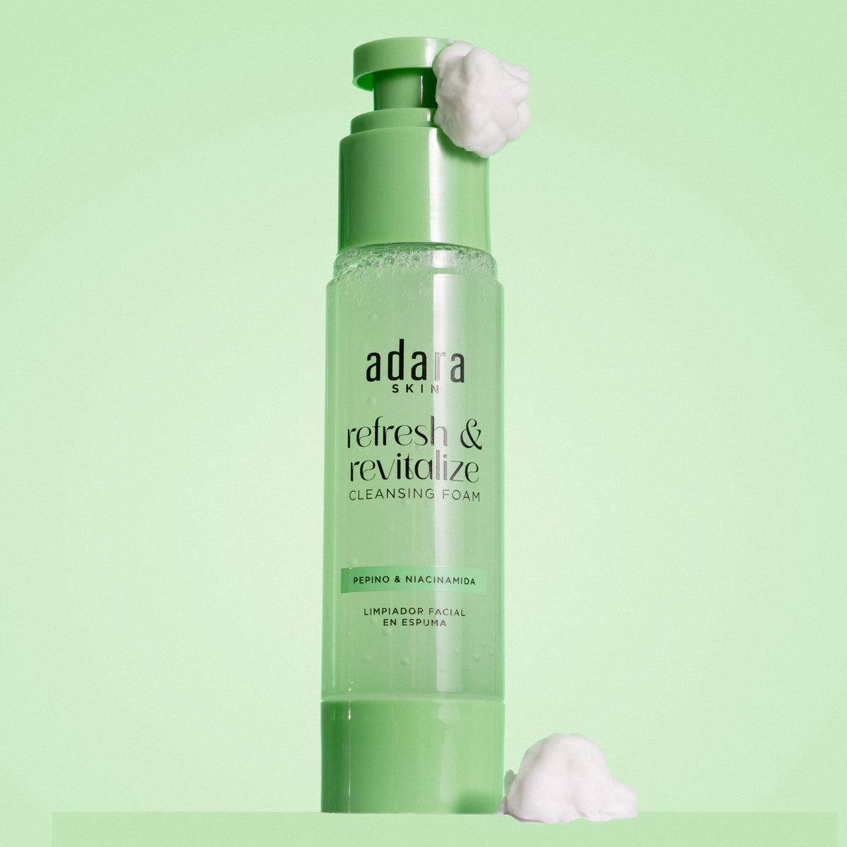 REFRESH & REVITALIZE CLEANSING FOAM ADARA – Moca Cosméticos