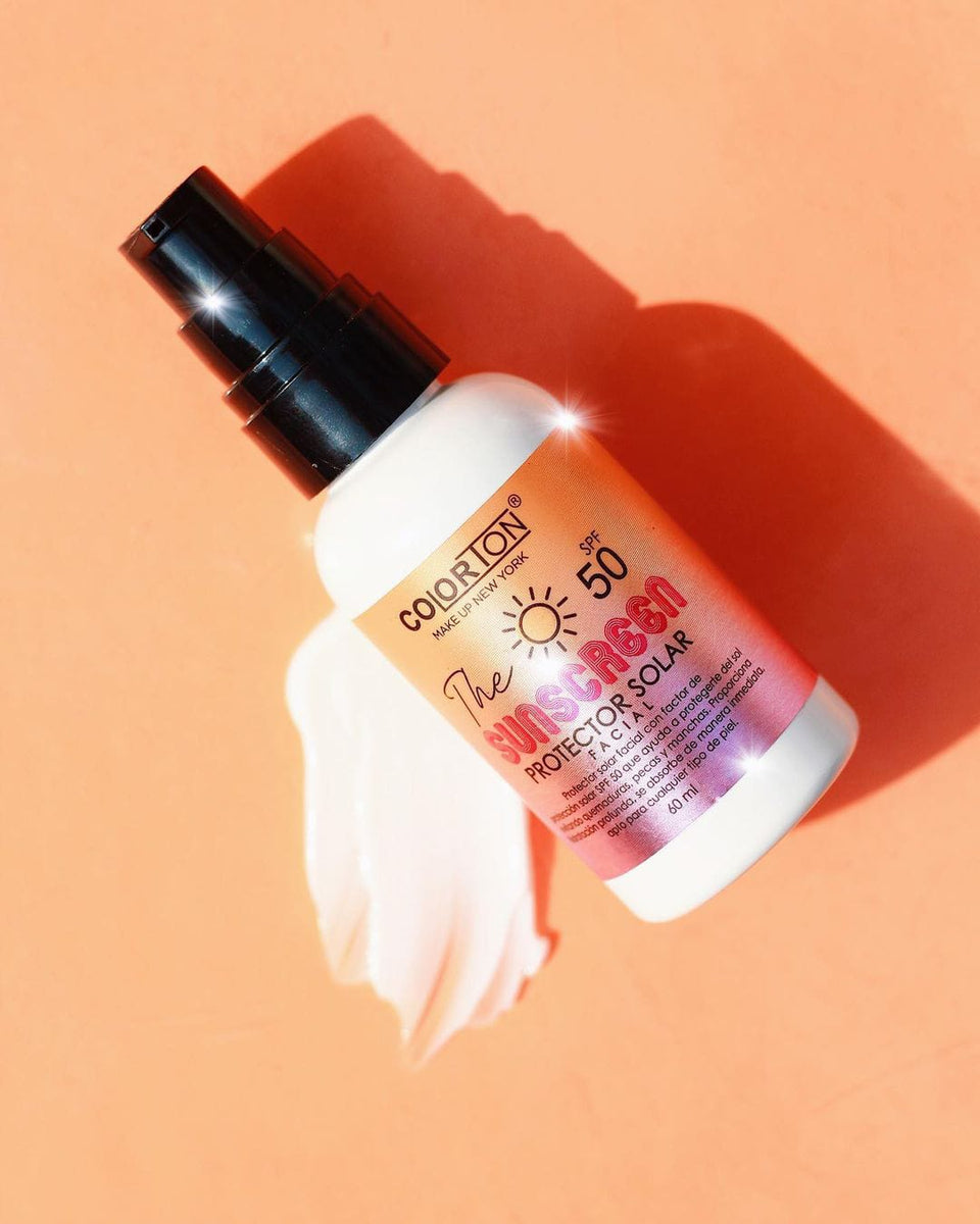 PROTECTOR SOLAR FACIAL THE SUNSCREEN 50 SPF COLORTON – Moca Cosméticos
