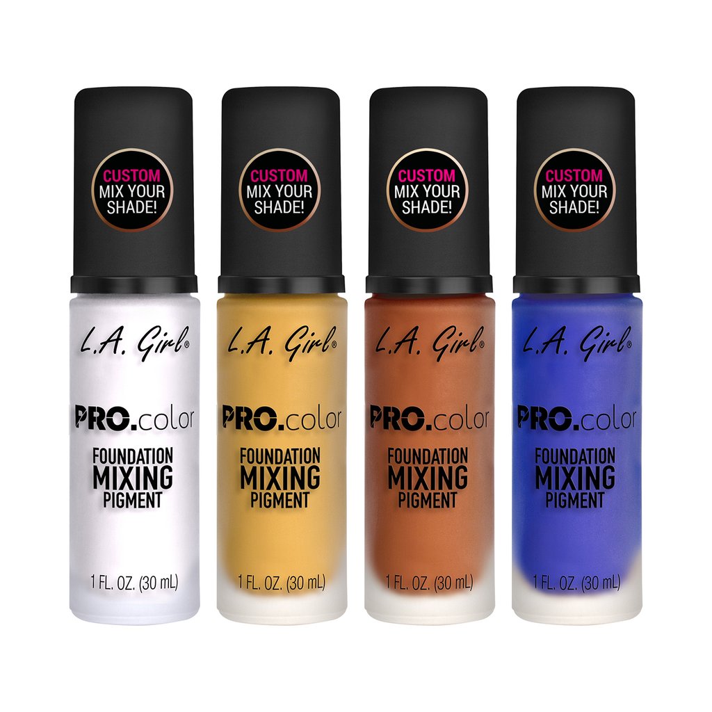 PRO COLOR FOUNDATION MIXING PIGMENT LA GIRL – Moca Cosméticos