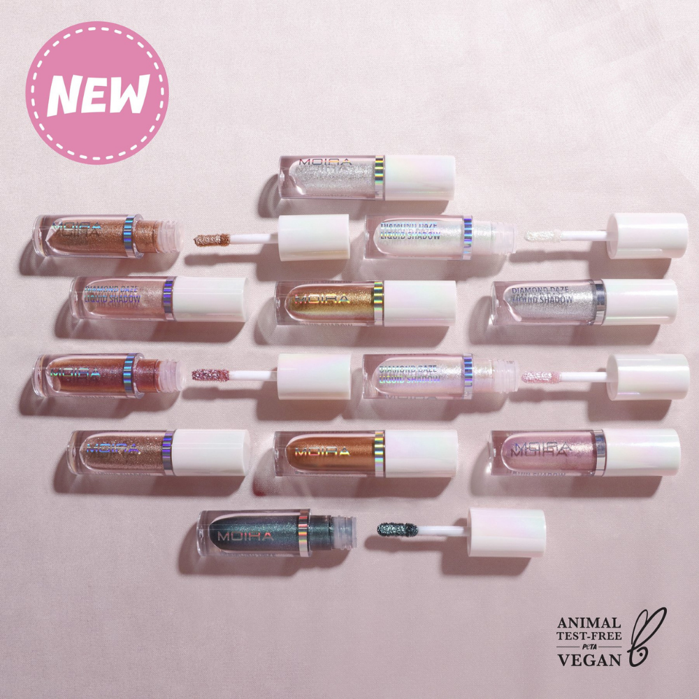 SOMBRAS LIQUIDAS DIAMOND DAZE LIQUID SHADOW MOIRA BEAUTY – Moca Cosméticos